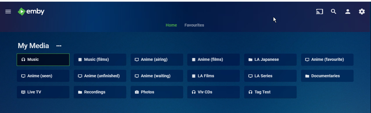 Scan Library in Compact View - General/Windows - Emby Community