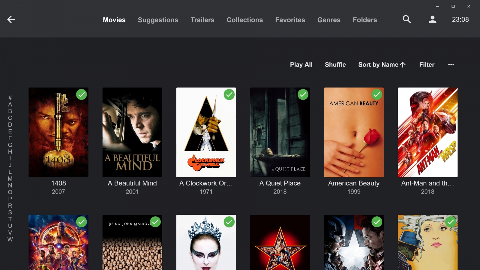 How to enable background fanart in 'All Movies' and other sections ...