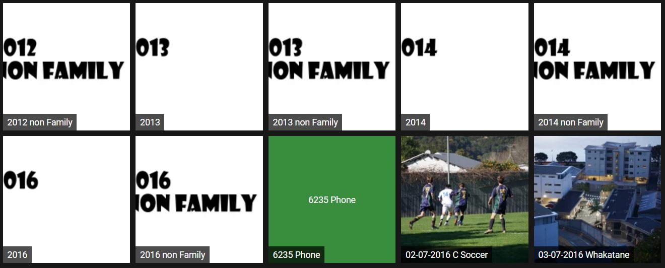 Home video & photos folder thumbnails - General/Windows - Emby Community
