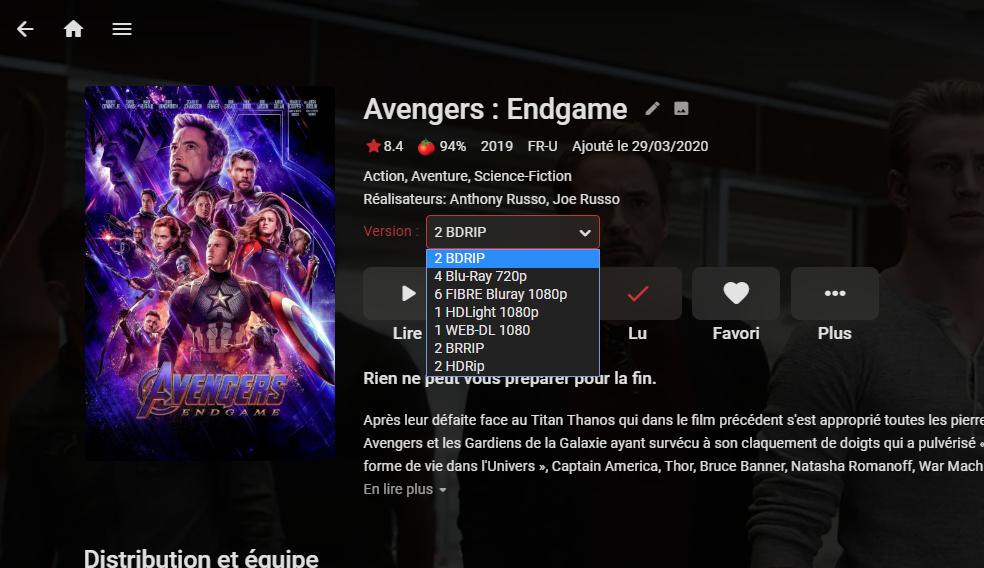 Order of multiple version movies - General/Windows - Emby Community