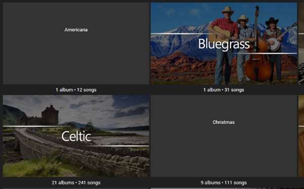 Where do backdrops for Music Genres come from? - General/Windows - Emby ...