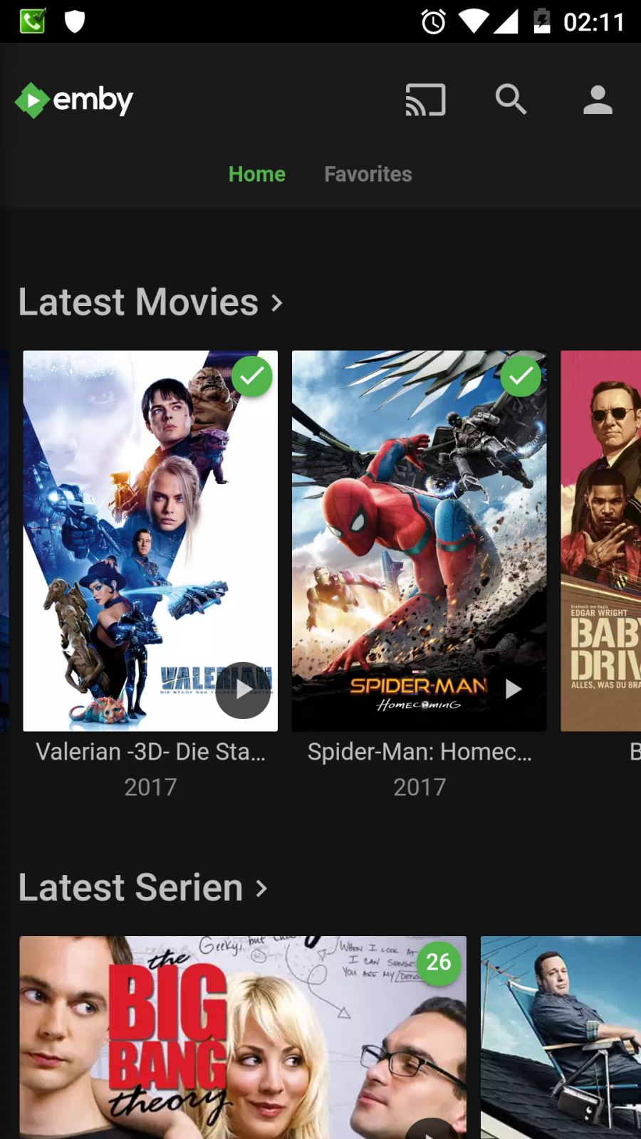 Please add three line button to open left side menu of android app - Feature Requests - Emby ...