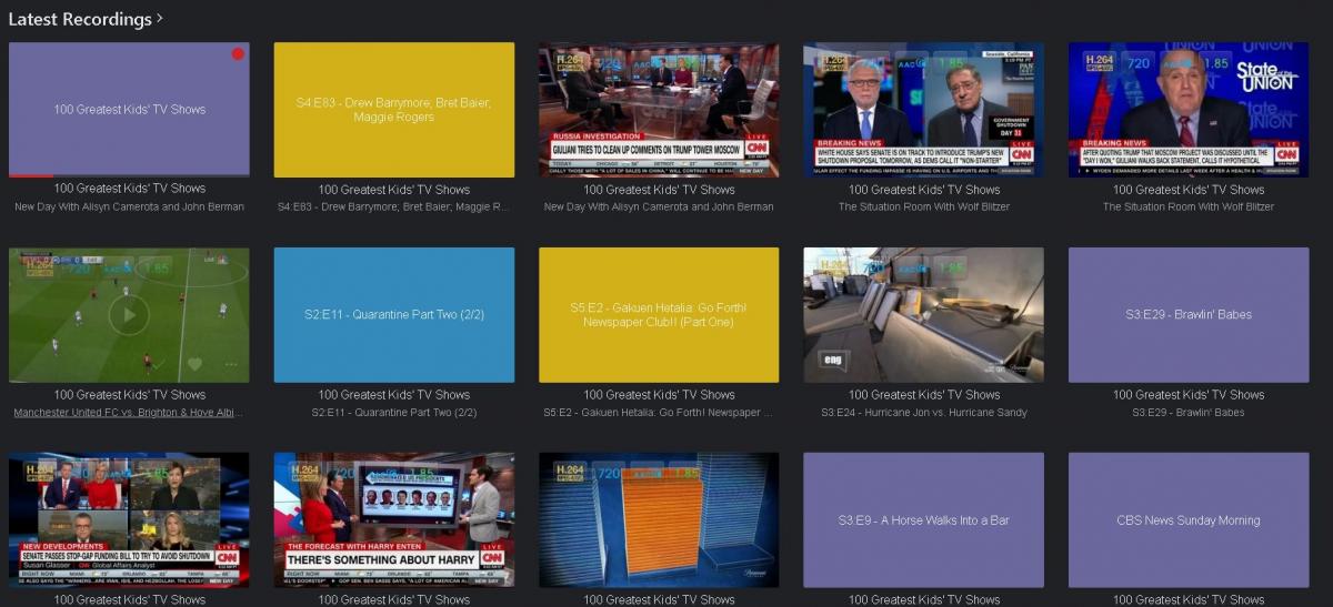 Issue with Recorded TV Library - General/Windows - Emby Community