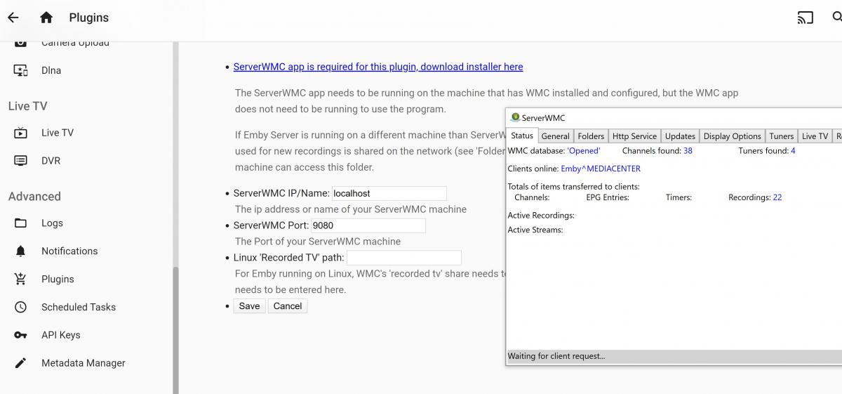 ServerWMC - Live TV and guide data broken - General/Windows - Emby Community