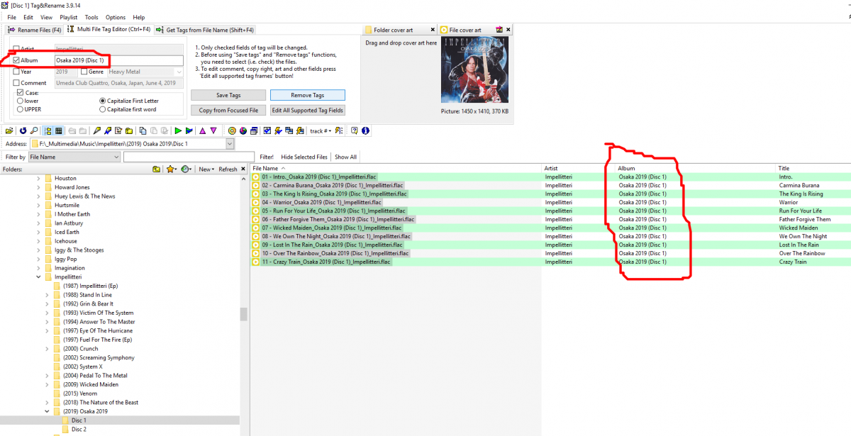 Metadata Manager identify double music albums like single disc - General/Windows - Emby Community