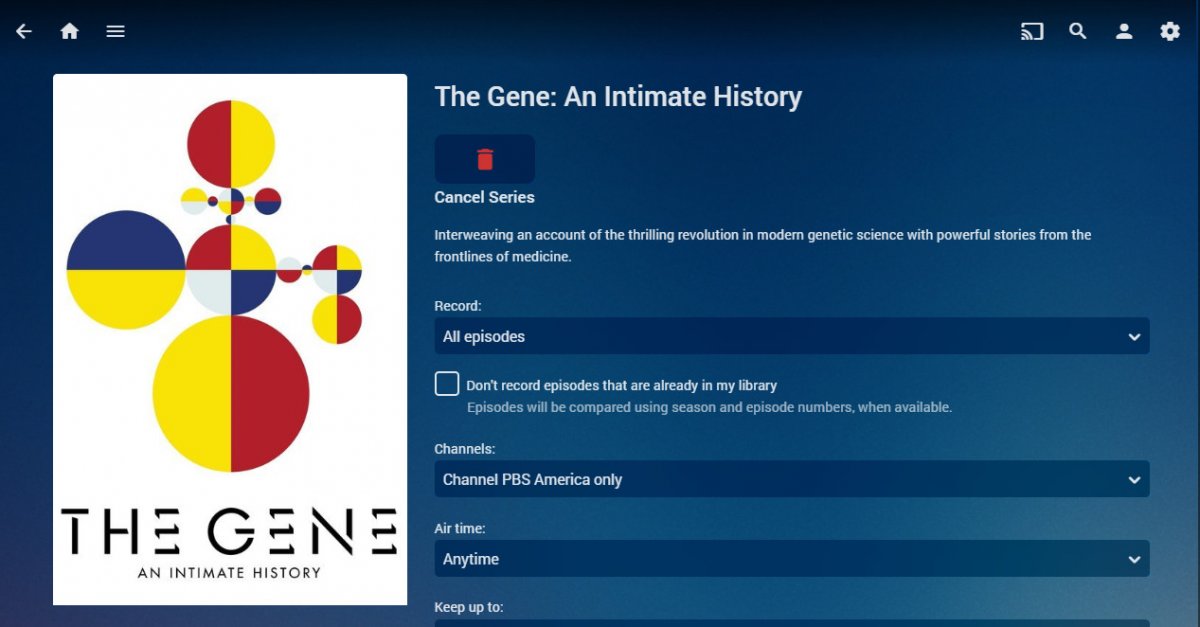 Gray recording indicator, show not shown in schedule - General/Windows ...