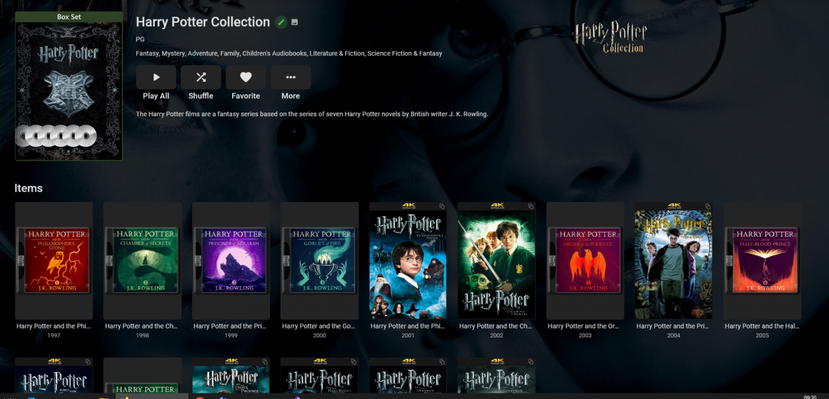 Collections containing different media types. - General/Windows - Emby ...
