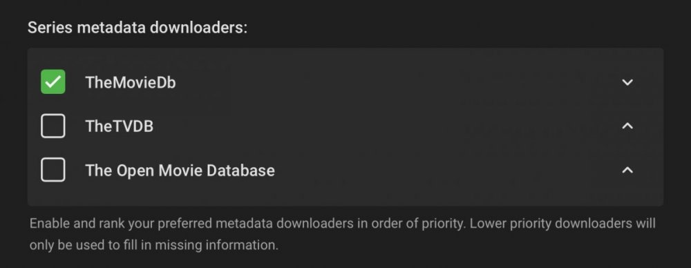 Can’t identify with TVDB id - General/Windows - Emby Community