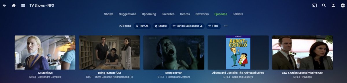 TV sort by last episode date added crazy - General/Windows - Emby Community