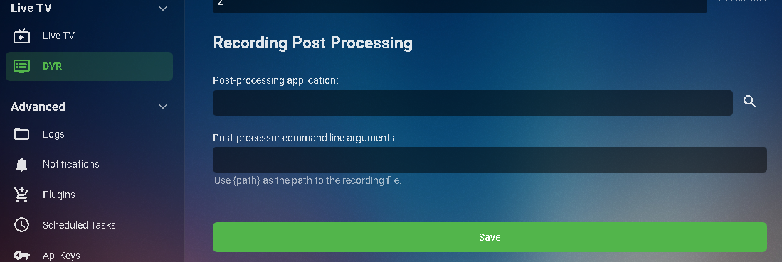 Automatically convert media - TV recordings - General/Windows - Emby Community