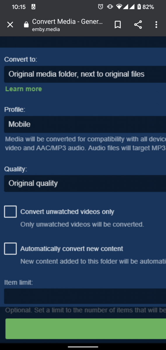 Conversion Duplicate Entry - General/Windows - Emby Community