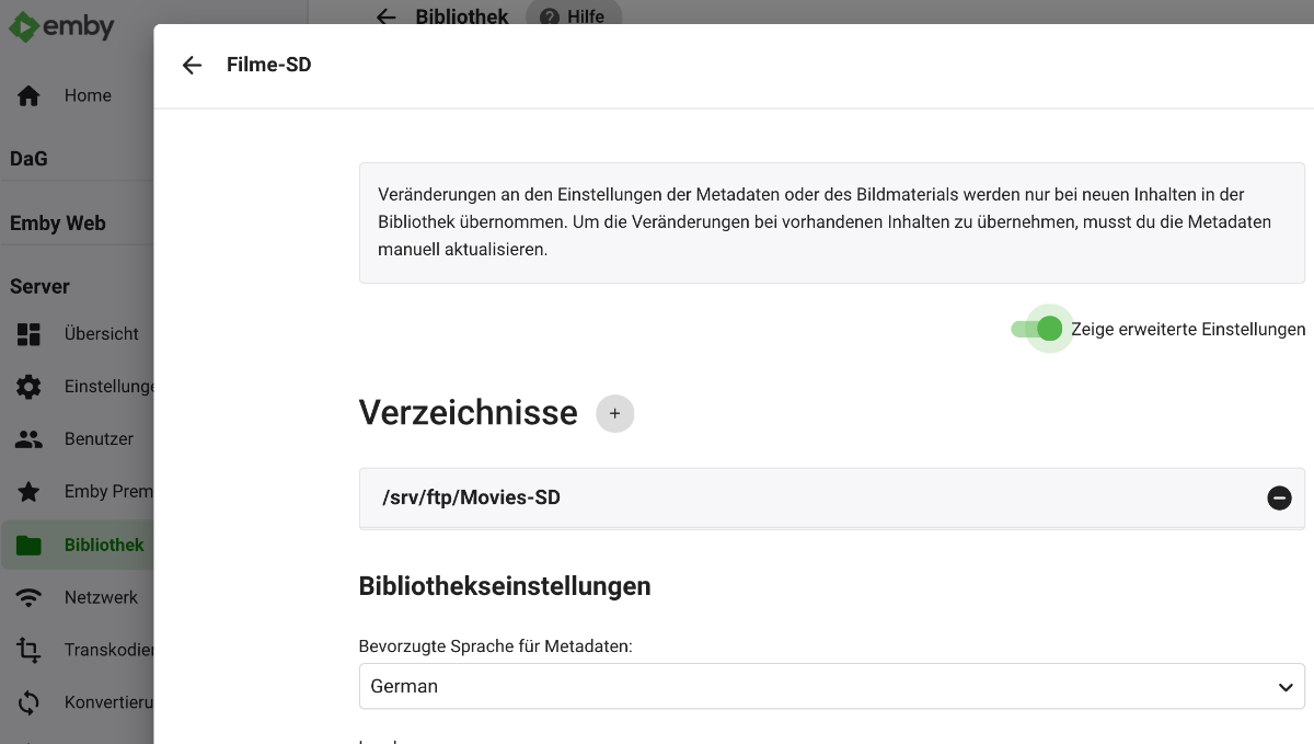 Error creating thumbnails / System.IO.IOException: Invalid argument (emby running in docker ...