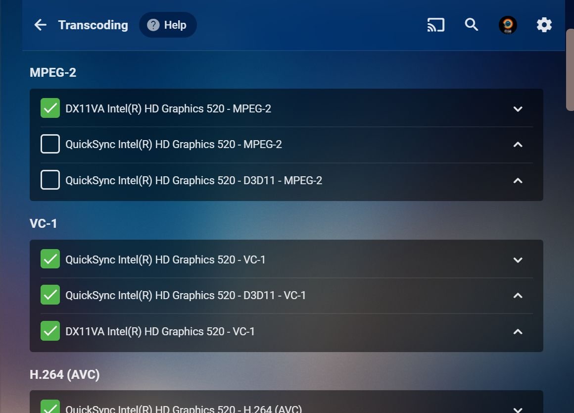 Hardware transcoding for Ryzen 35 550H CPU - General/Windows - Emby Community