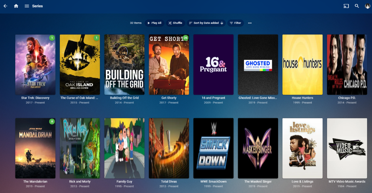 Recorded TV library, shows empty shows. - General/Windows - Emby Community