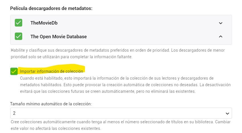 Disable auto generated collections? - General/Windows - Emby Community Disable auto generated collections? - General/Windows - Emby Community