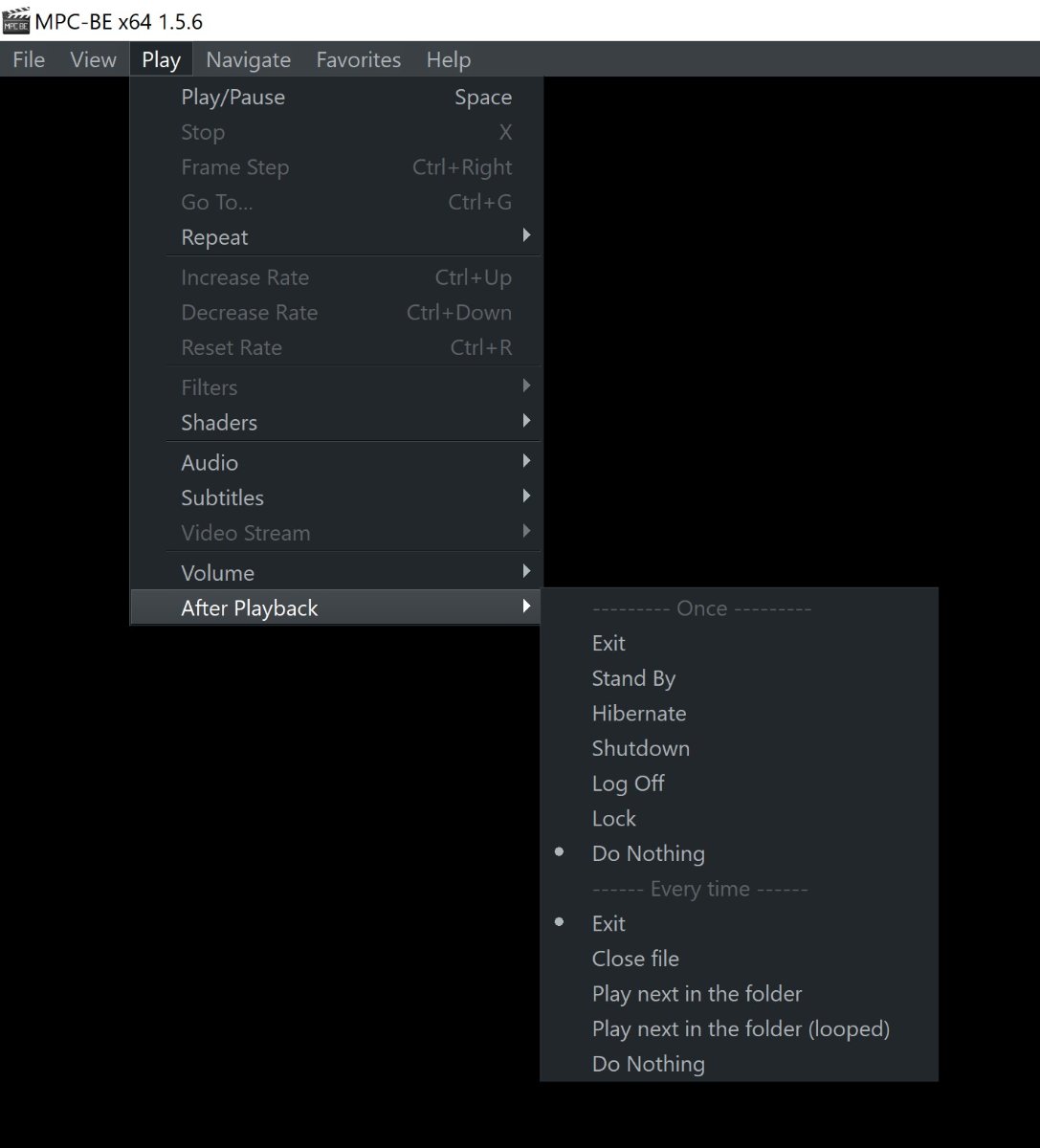 Disabling autoplay with external player (MPC-BE)? - Windows & Xbox - Emby Community