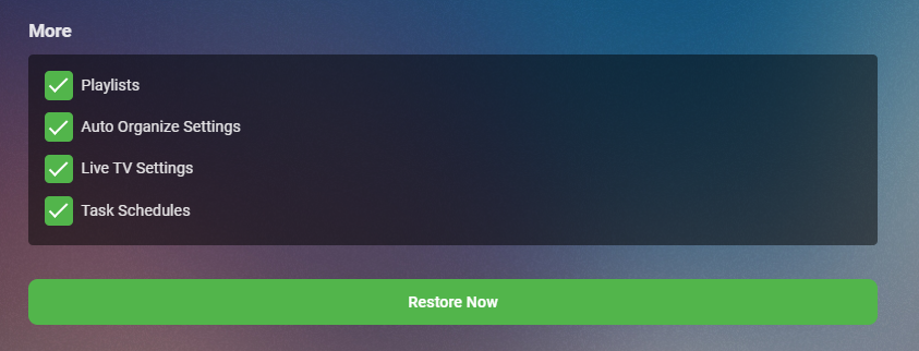 Emby backup and playlists - General/Windows - Emby Community