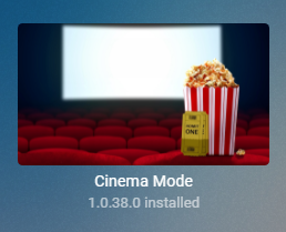 Where/what is "Cinema Mode"? - General/Windows - Emby Community
