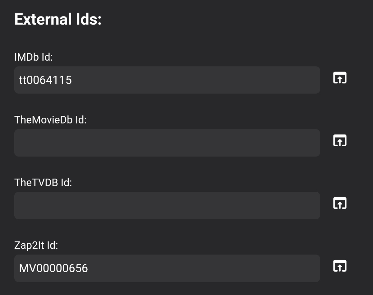 Moviedb id - General/Windows - Emby Community