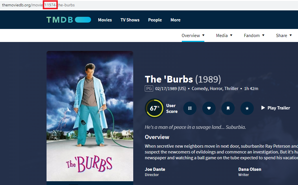Moviedb id - General/Windows - Emby Community