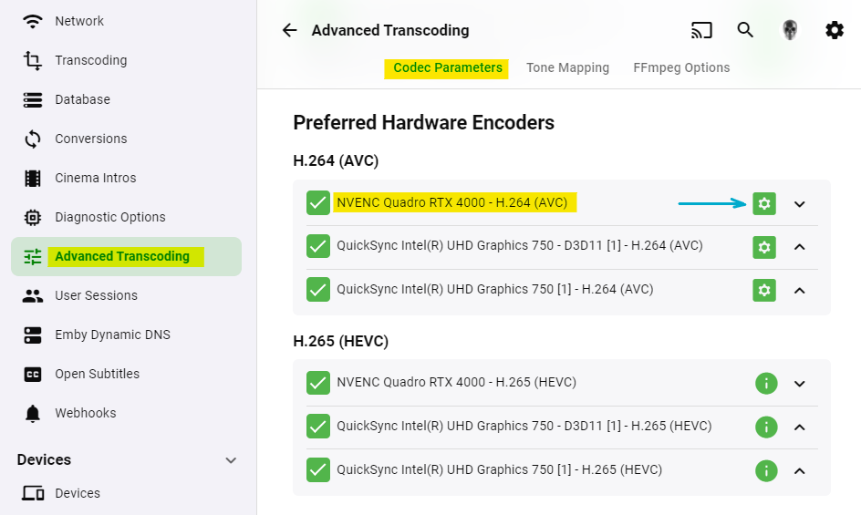 Transcoding In Linux Only 1 Gpu Transcode Running Linux Emby Community 