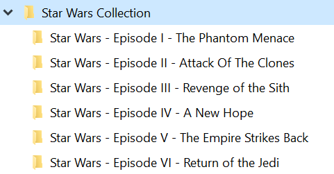 Library organization and collections - General/Windows - Emby Community