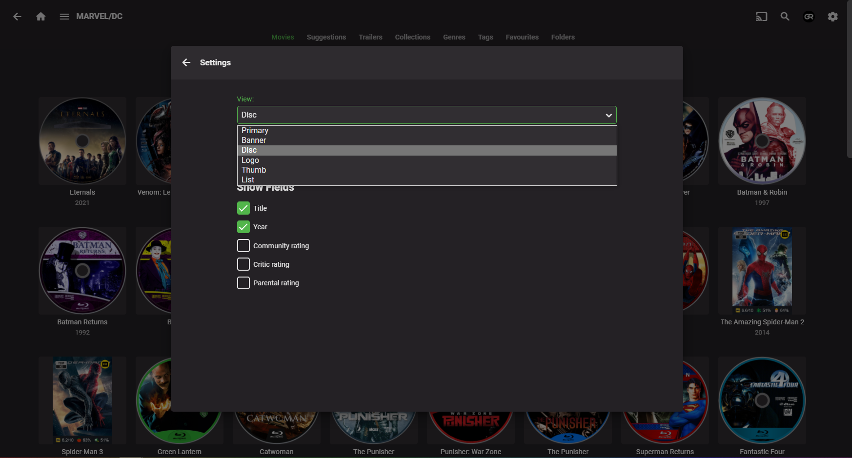 What's the purpose of Disc Art within the scope of emby? - General ...