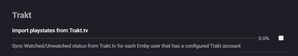 Question regarding the syncing of the Trakt plugin - General/Windows ...