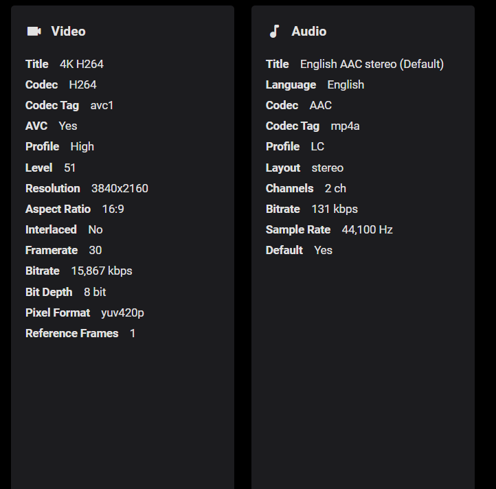 How to convert media , retaining the original resolution? - General/Windows - Emby Community