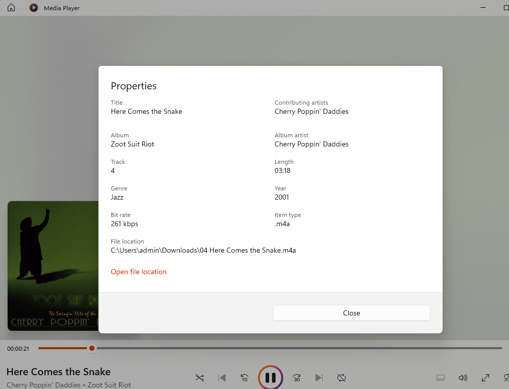 ffprobe not capturing multiple genre, style "tags" in M4A tracks. - General/Windows - Emby Community
