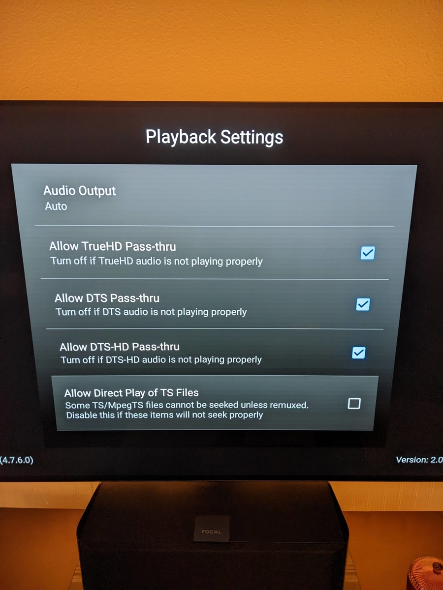 TrueHD playback stutter with Direct Play - Android TV / Fire TV - Emby ...