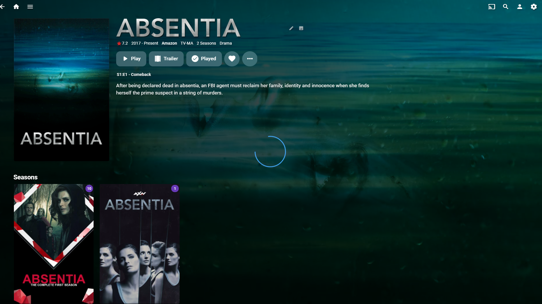 Video Background (Spinging circle) - Windows & Xbox - Emby Community