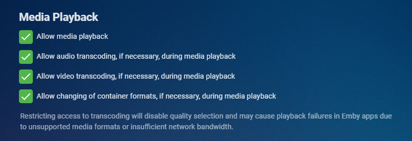 How to force Direct Play from remote ? - General/Windows - Emby Community