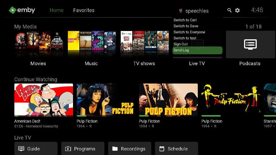 Unable to start playback - Roku - Emby Community