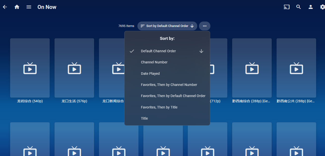 LIVE TV Improve - Feature Requests - Emby Community