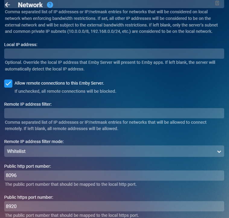 Emby Server unable to access remotely (Synology) - General/Windows ... Emby Server unable to access remotely (Synology) - General/Windows ...