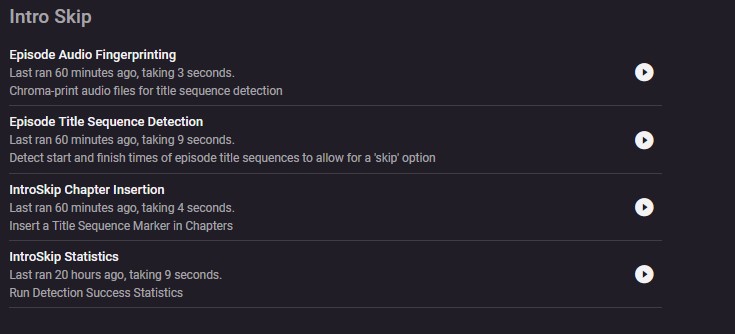 Title Sequence Detection Failed - General/Windows - Emby Community