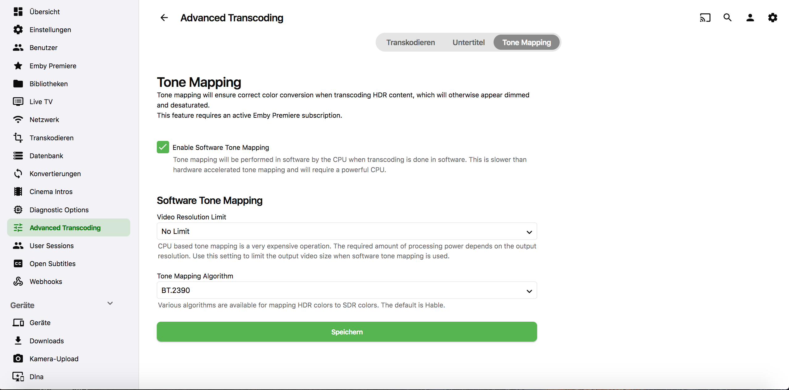 Hardware acceleration enabled equals no tone mapping (AMD GPU) - General/Windows - Emby Community
