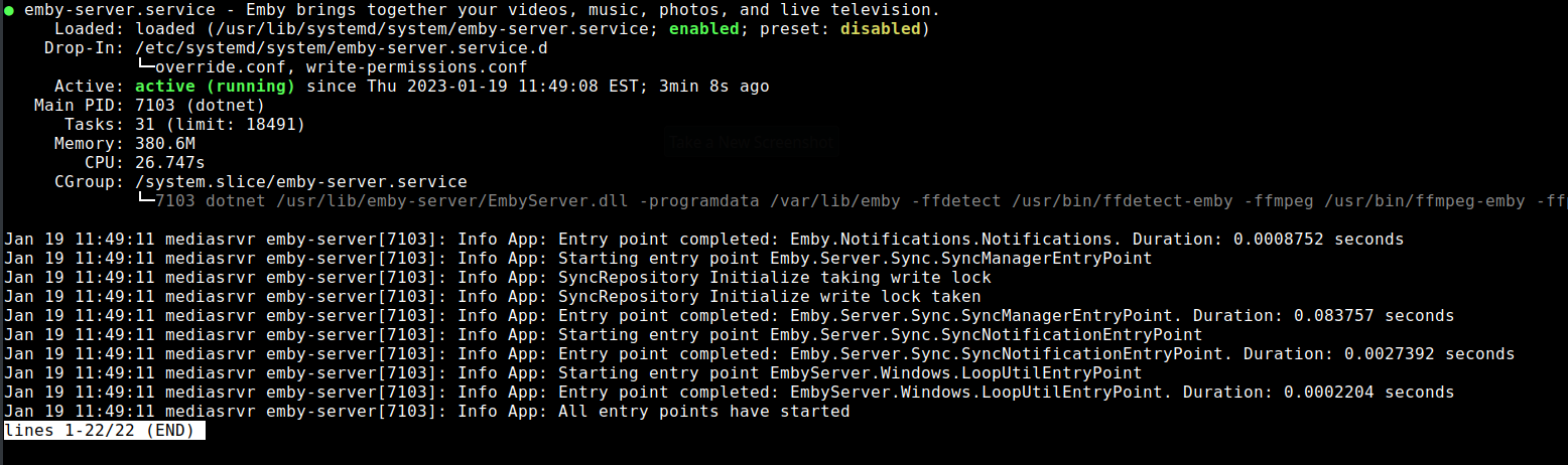 Arch Linux Out of Memory During Library Scan - Linux - Emby Community