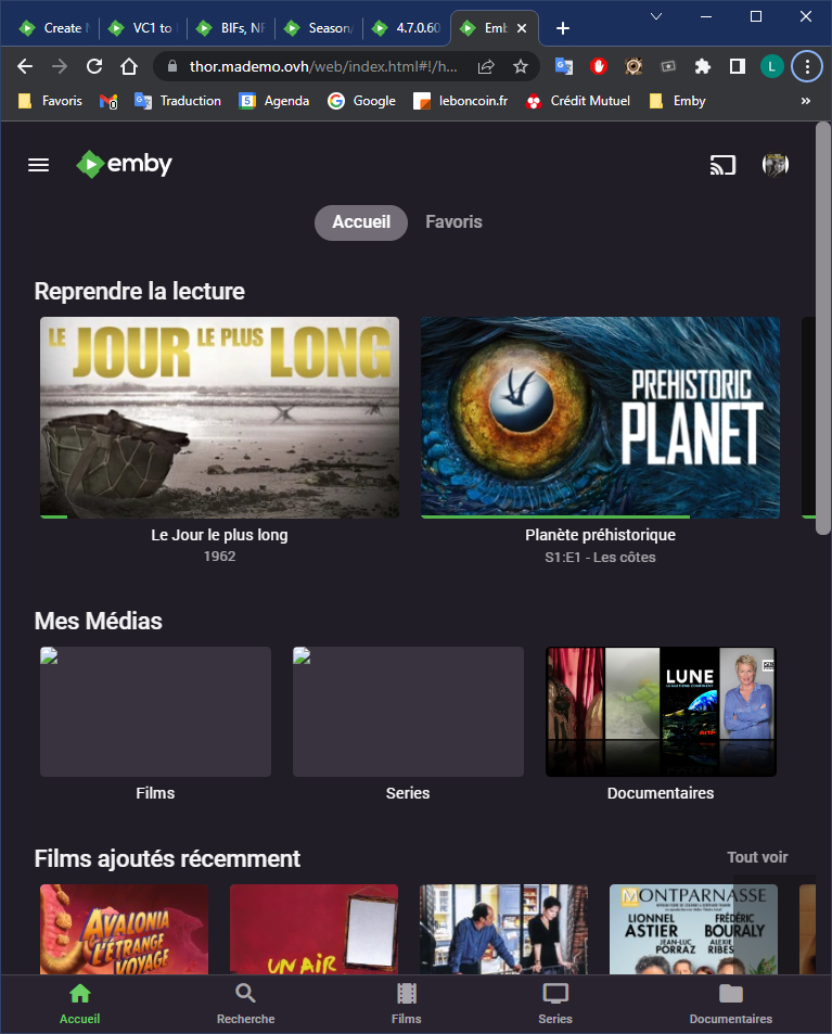 After 4.7.11.0 update : unable to view collections poster - General/Windows - Emby Community