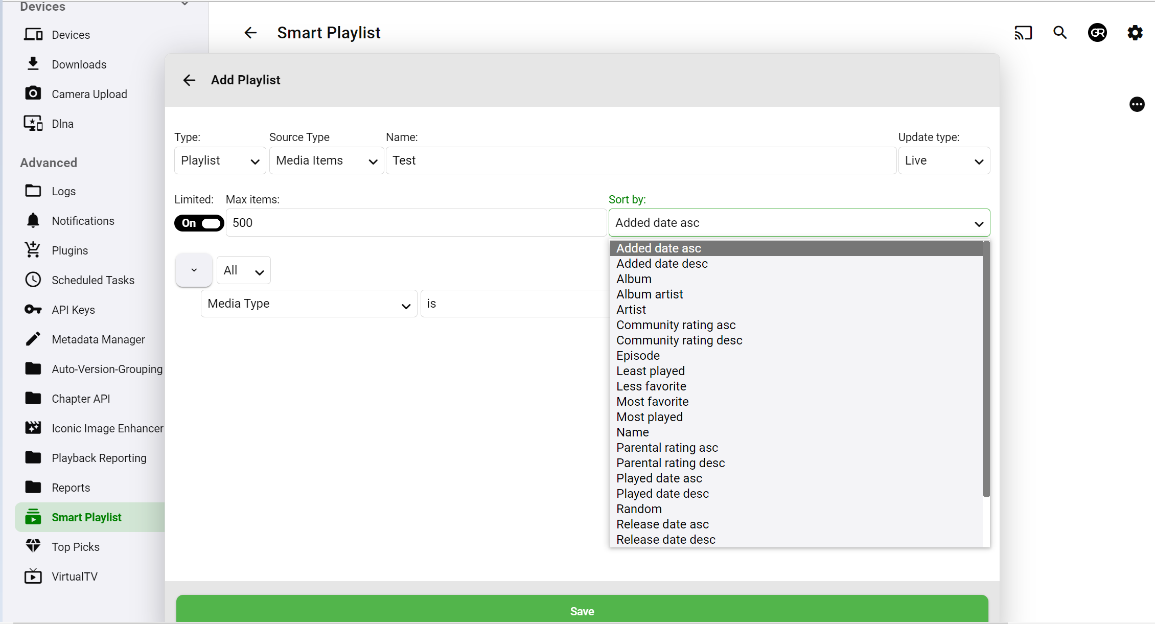 Numbered Collections or Playlists ? - General/Windows - Emby Community