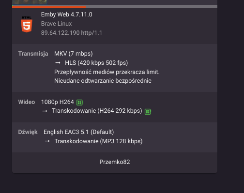 CPU very hot when Emby is streaming - Linux - Emby Community