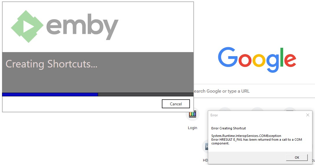 Install: Cannot install Emby Server in Windows 10 - General/Windows ...