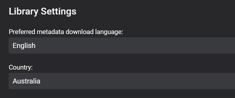 Australian Classifications Issue Generalwindows Emby Community 