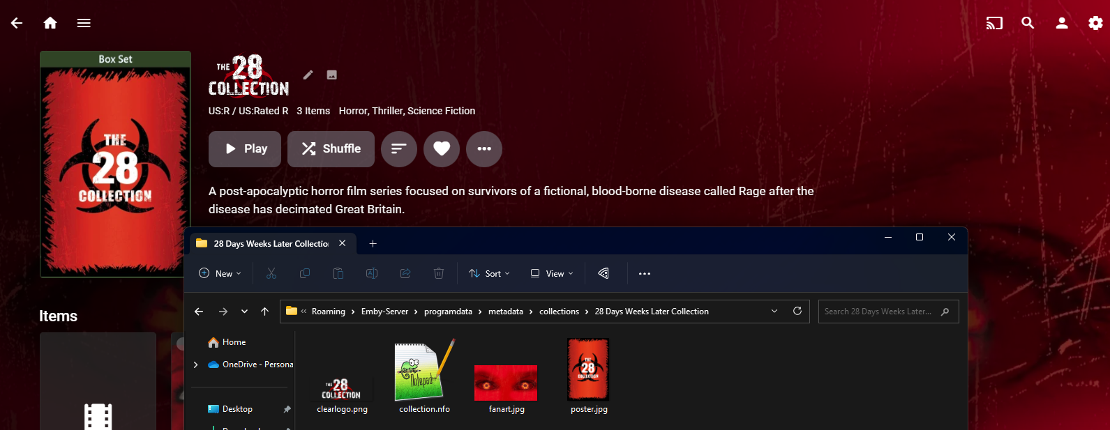 Background image for Collection - General/Windows - Emby Community