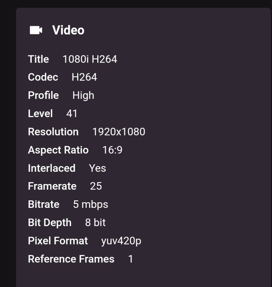Force Transcoding On 1080i Media Generalwindows Emby Community 