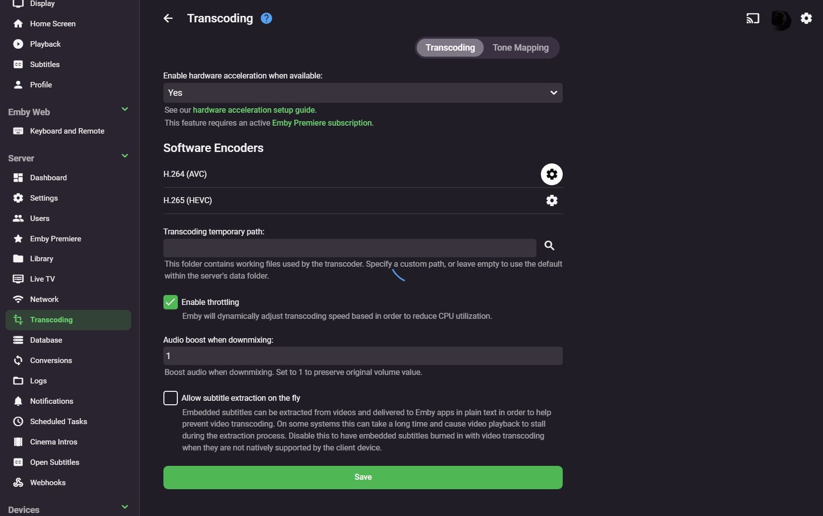Transcoding failure on IPTV - General/Windows - Emby Community