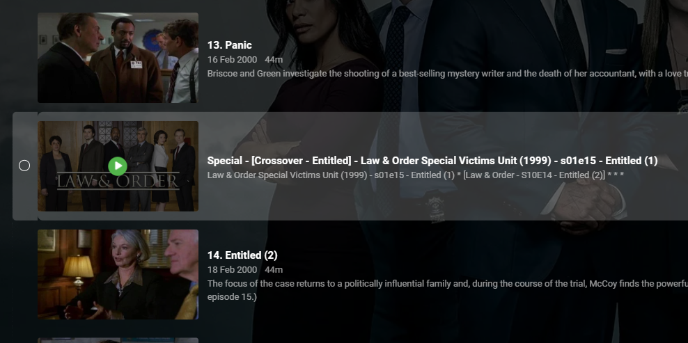 Combine multiple shows into a playlist ordered by airdate - General ...