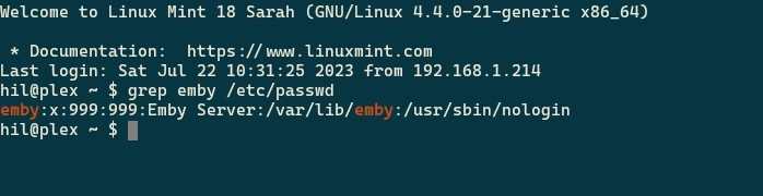 New to linux user - Linux - Emby Community