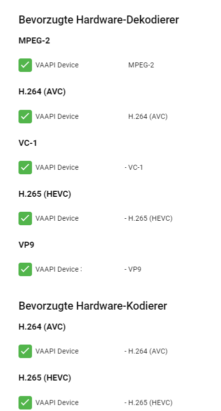 GPU QUICKSYNC ERRORS - Linux - Emby Community
